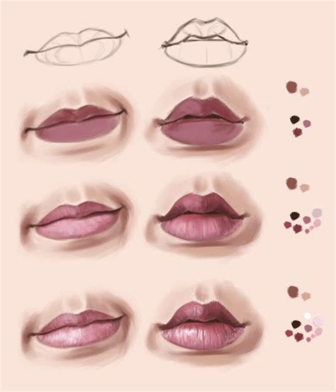 37 Best Step By Step Lip Drawing Tutorials To Follow Atinydreamer