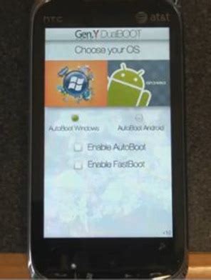 Dual Boot Windows Mobile And Android Redmond Pie