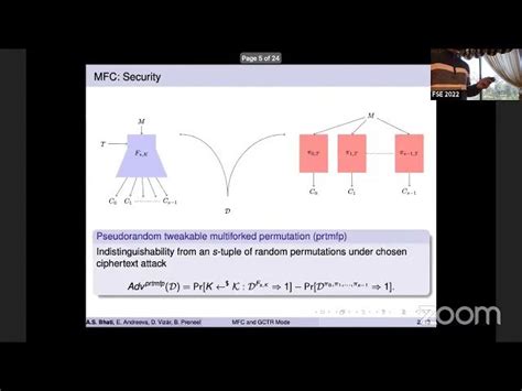 Free Video Provable Security In Cryptography Session 20 From Theiacr Class Central