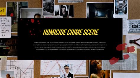 Crime Scene Powerpoint Presentation Examples