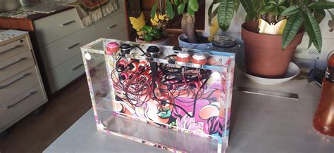 Wts Leverless Jo Jo Themed Hitbox Eu R Fightsticksforsale