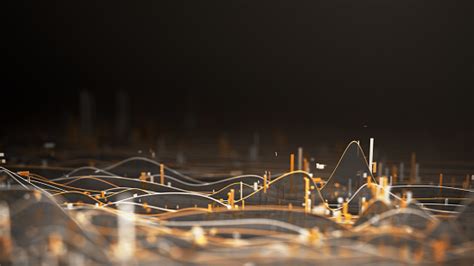 Analyzing Digital Data Copy Space Statistics Financial Chart Economy