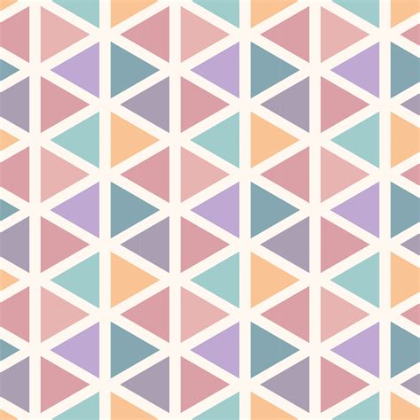 Abstract Geometric Vector Pattern With Triangles Seamless Repeat Background 16190819 Vector