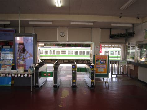 吉田駅 改札画像 net
