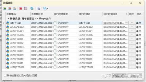 Mapgis文件转换shape格式方法介绍 知乎