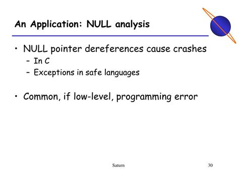 ppt scalable program analysis using boolean satisfiability the saturn project powerpoint