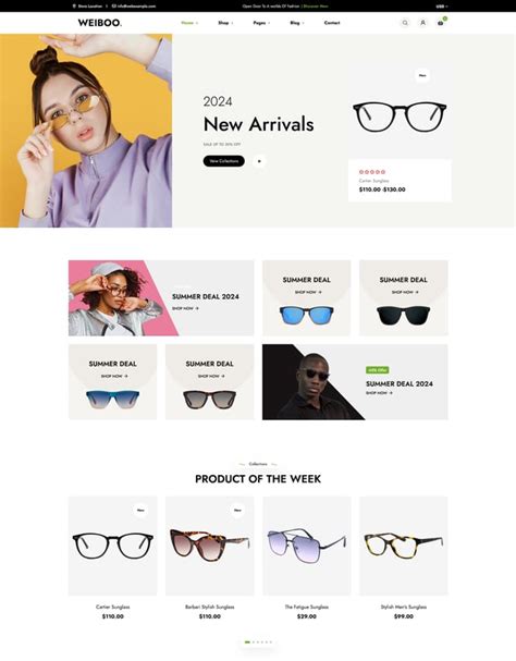 Weiboo Multipurpose Shopify Theme Ft Ecommerce And Multipurpose Shopify Theme Shopify Theme