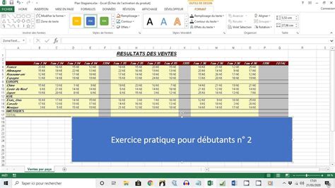 Exercice Excel N 2 Pour D Butant Exercices Excel Exercice Exercices Riset