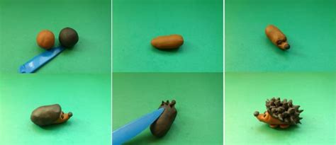 Ліплення з пластиліну 1 клас прості вироби покроково зима осінь тварини овочі гриби своїми