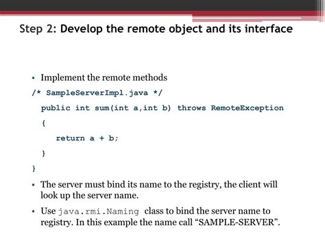 PPT Remote Method Invocation In Java PowerPoint Presentation Free Download ID