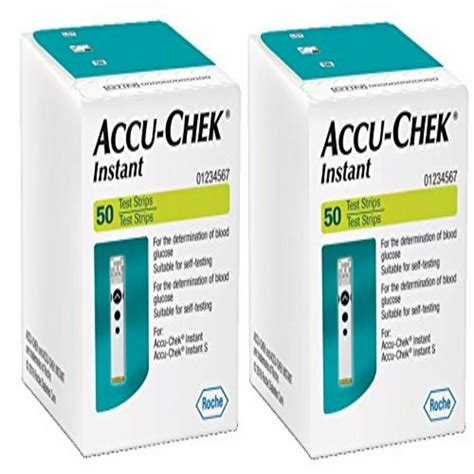 Sugar Test Strips Roche Accu Chek Instant 50 At Best Price In New Delhi