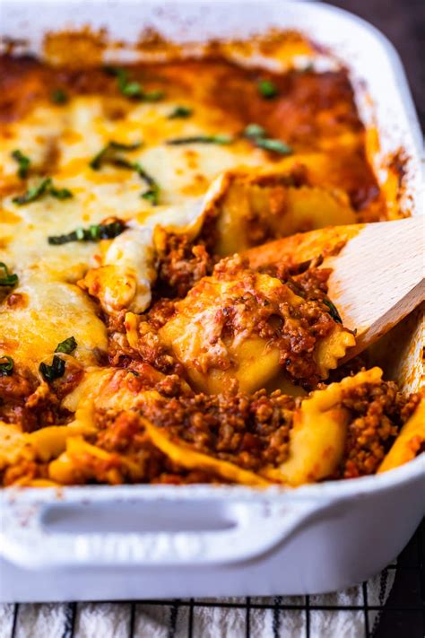 Ravioli Lasagna Bake Easy Lasagna Recipe Video