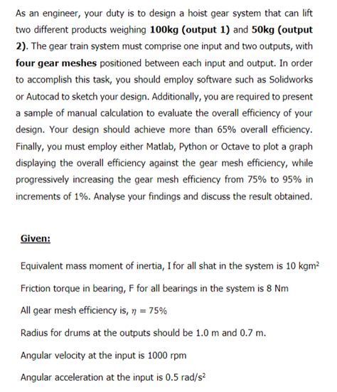 Solved Please Provide The Code For Matlab Python Or Octave