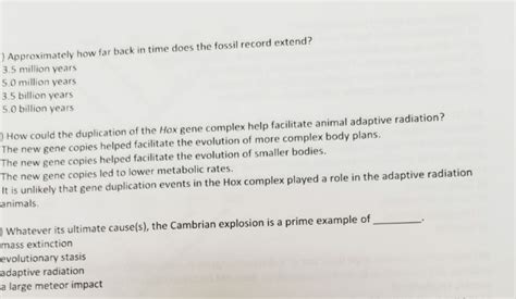 Answered Approximately How Far Back In Time… Bartleby