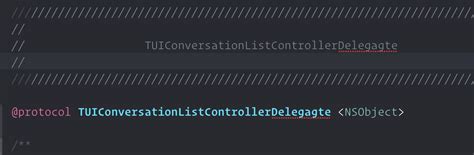 拼写错误 tuiconversationlistcontrollerdelegagte · issue 805 · tencentcloud