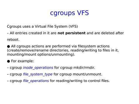 Namespaces And Cgroups The Basis Of Linux Containers Pdf