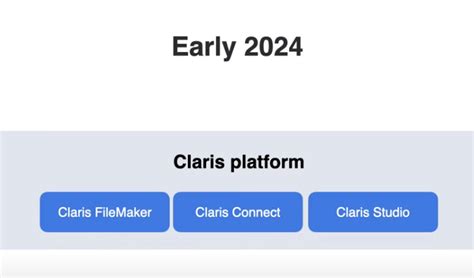 你好 Filemaker Pro 再见claris Pro