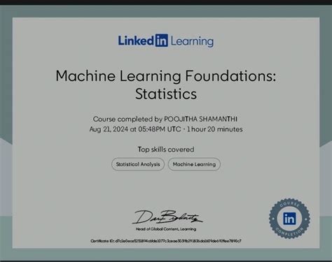 Poojitha Shamanthi On Linkedin Machinelearning Statistics