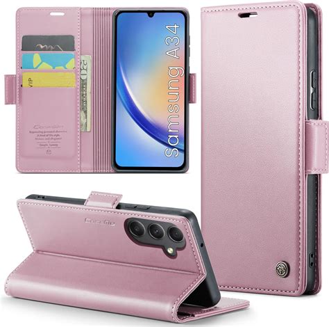 Kzb Handyhülle Für Samsung Galaxy A34 5g Hülle Premium Lederhülle