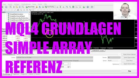 Mql4 Tutorial Grundlagen 107 Simple Array Referenz Youtube