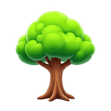 A Tree And A Green Cloud Tree Shadow Greenery The Cloud Png