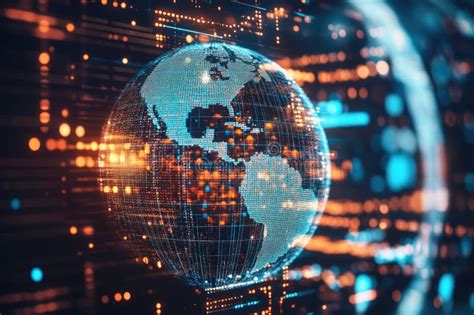 Global Connectivity And Digital Technology Stock Image Image Of Cyberspace Internet 362095247
