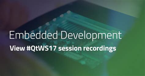 Qt Group On Linkedin Creating Embedded Devices Used To Be Hard These