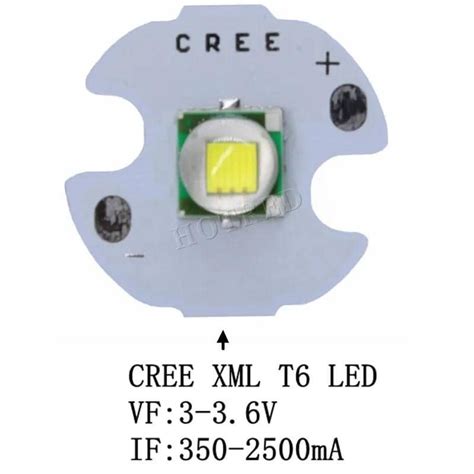 1 Vnt Cree Xml Xm L T6 Led U2 10w šaltai Baltas 10000k šiltai Baltas
