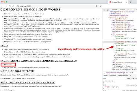 Image Output NgIf Structural Directive To Control Add Remove