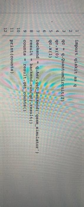 solved can you run these codes in qiskit and take a