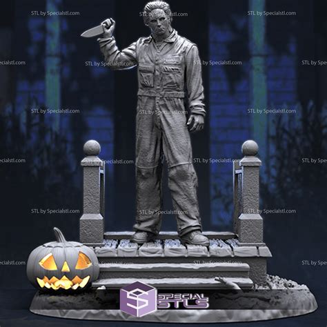 Michael Myers Stl Files Standing Specialstl