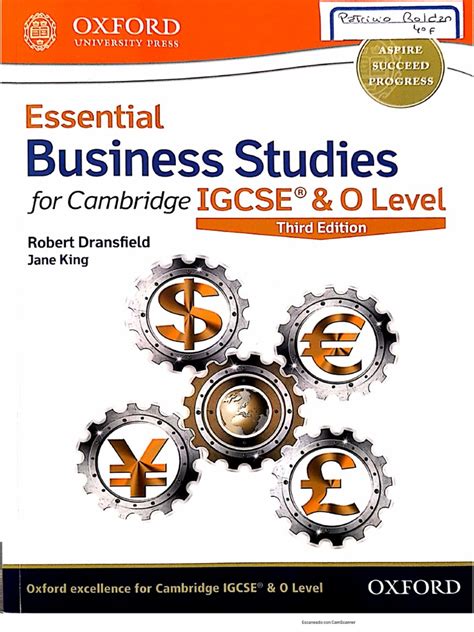 Business Studies Igcse 1 Pdf