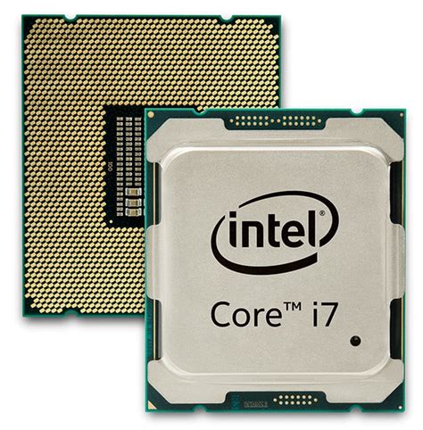 Inside Of An Intel I7 Processor