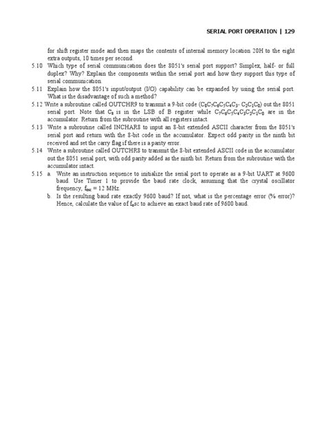 Serial Assignment Pdf