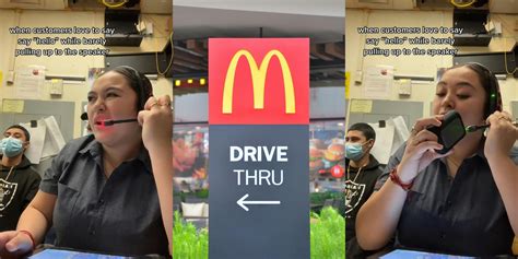 Mcdonalds Worker Calls Out Impatient Drive Thru Customers
