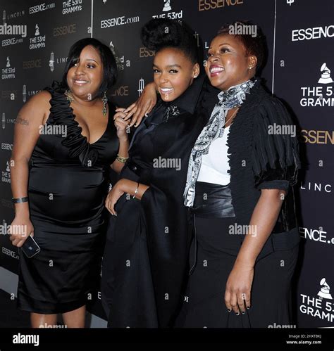 Janelle Monae Sister Kimmy And Mother At The 2nd Annual Essence Black