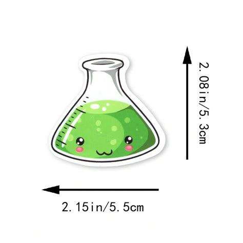 100pcs Science Stickers Chemistry Stickers For Teens Adults Vinyl