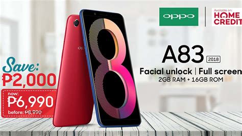Oppo A83 Now Priced At Php 6990 Full Specs