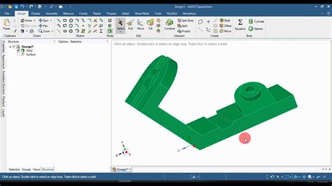 Ansys Spaceclaim Training Tutorial 52 Youtube