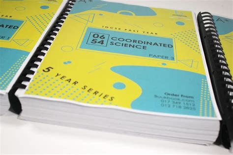 Igcse Coordinated Science 0654 5yr1v Buukbook