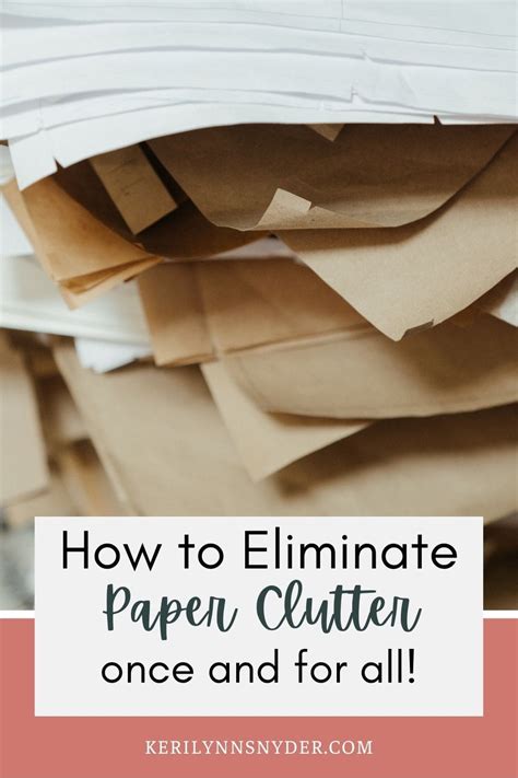 How To Eliminate Paper Clutter Clear The Clutter Challenge Intentional Living