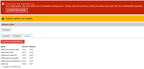 Howto Update Nethserver Correctly Via Cli Support Nethserver Community