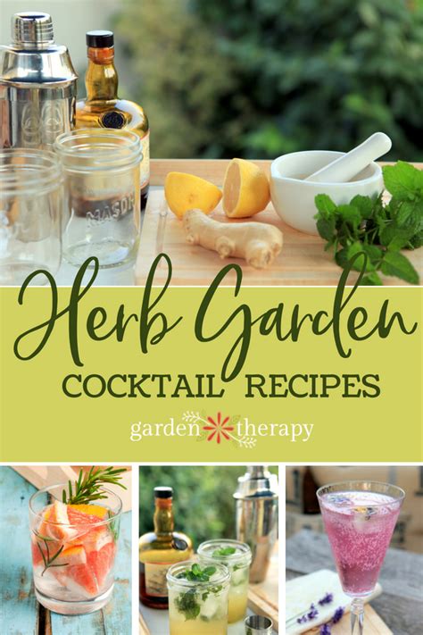 Gartending 10 Refreshing Summer Herbal Cocktails Garden Therapy Summer Refreshments Fruit