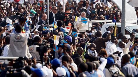 Siku Kuu Kubwa Katika Mji Wa Kishasa Milioni 1 Wanacheza Na Kumwimbia Papa Vatican News