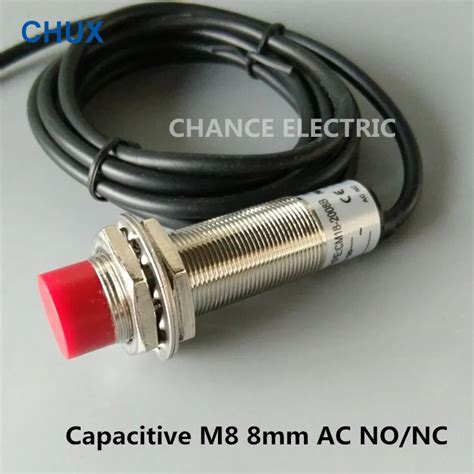 Capacitive Proximity Sensor V Ac Non Flush Type Mm Detect Distance Cm Aca Acb No Nc