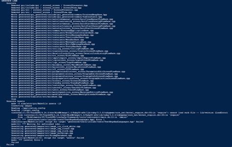 Solved Internal Ruby Error Require Cannot Load Such F Stmicroelectronics Community