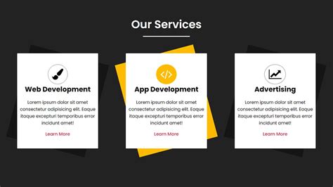 Making A Animated Service Section Using Html And Css Animated Web