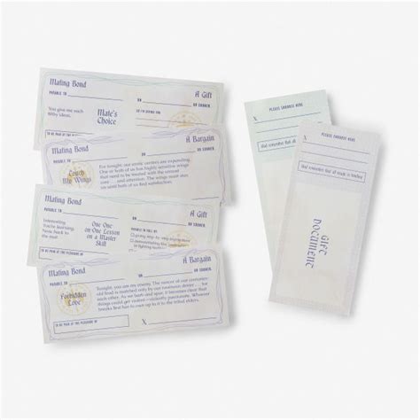 Romantasy Sex Checks 60 Certificates For Making Magic Between The