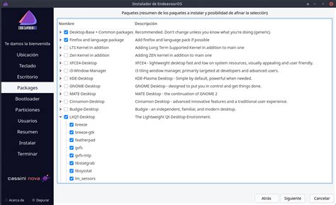 Instalar Linux Endeavouros Versión Cassini Nova R3 Proyecto A