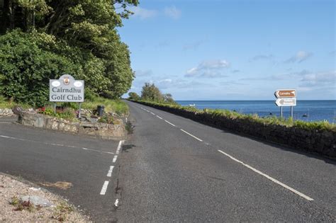 The A2 Coast Road Near Drains Bay © Rossographer Geograph Ireland
